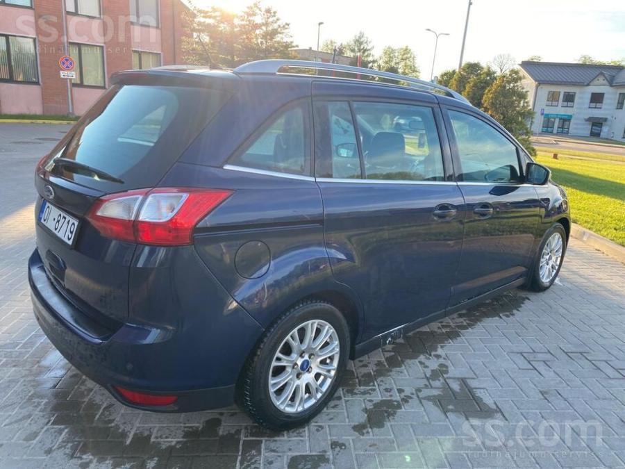 Zils Ford C-Max 2011 Jēkabpils, ar dzinēja tilpumu 1.60 L un nobraukumu 273 tūkst. km par 4000 €, foto 8 vietnē AUTOMOTO.COM.LV