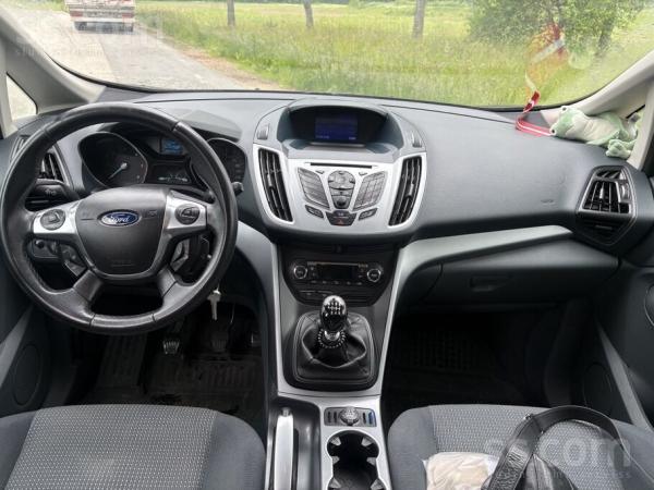 Blue Ford C-Max 2011 in Madona, with an engine capacity of 1.60 L and mileage of 252 thousand km for 3700 €, photo 8 on AUTOMOTO.COM.LV