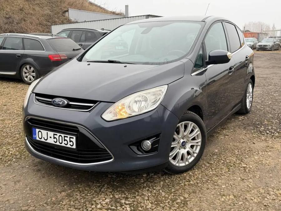 Blue Ford C-Max 2011 in Riga, with an engine capacity of 1.60 L and mileage of 250 thousand km for 5295 €, photo 4 on AUTOMOTO.COM.LV