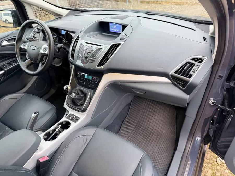 Blue Ford C-Max 2011 in Riga, with an engine capacity of 1.60 L and mileage of 250 thousand km for 5295 €, photo 14 on AUTOMOTO.COM.LV