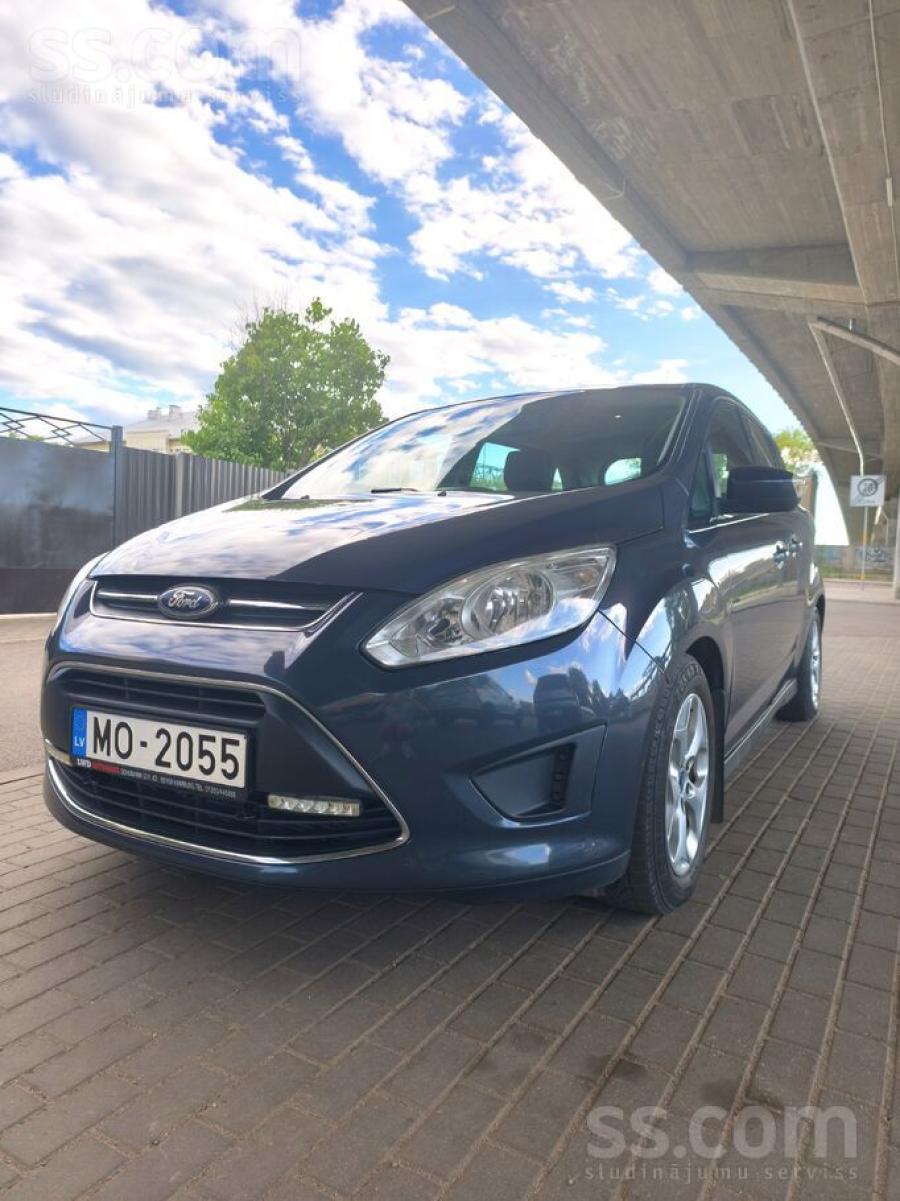 Blue Ford C-Max 2011 in Daugavpils, with an engine capacity of 1.60 L and mileage of 227 thousand km for 3650 €, photo 1 on AUTOMOTO.COM.LV