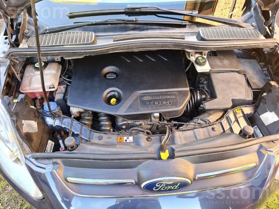 Blue Ford C-Max 2011 in Daugavpils, with an engine capacity of 1.60 L and mileage of 227 thousand km for 3650 €, photo 11 on AUTOMOTO.COM.LV