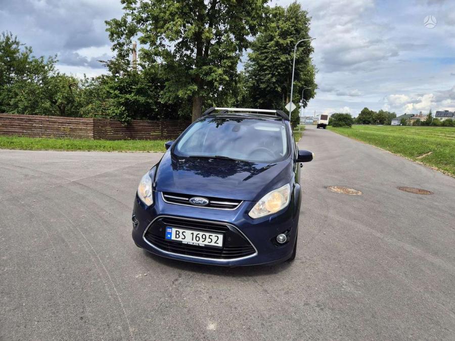 Zils Ford C-Max 2011 Šauļi, ar dzinēja tilpumu 1.56 L un nobraukumu 261 tūkst. km par 1350 €, foto 24 vietnē AUTOMOTO.COM.LV