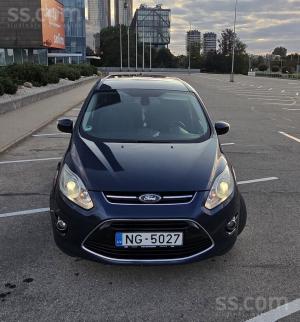 Blue Ford C-Max 2011 in Riga, with an engine capacity of 1.60 L and mileage of 258 thousand km for 3850 €, photo 6 on AUTOMOTO.COM.LV