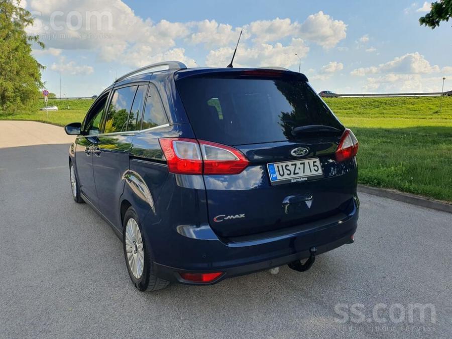 Zils Ford C-Max 2012 Daugavpils, ar dzinēja tilpumu 2.00 L un nobraukumu 0 tūkst. km par 4950 €, foto 5 vietnē AUTOMOTO.COM.LV