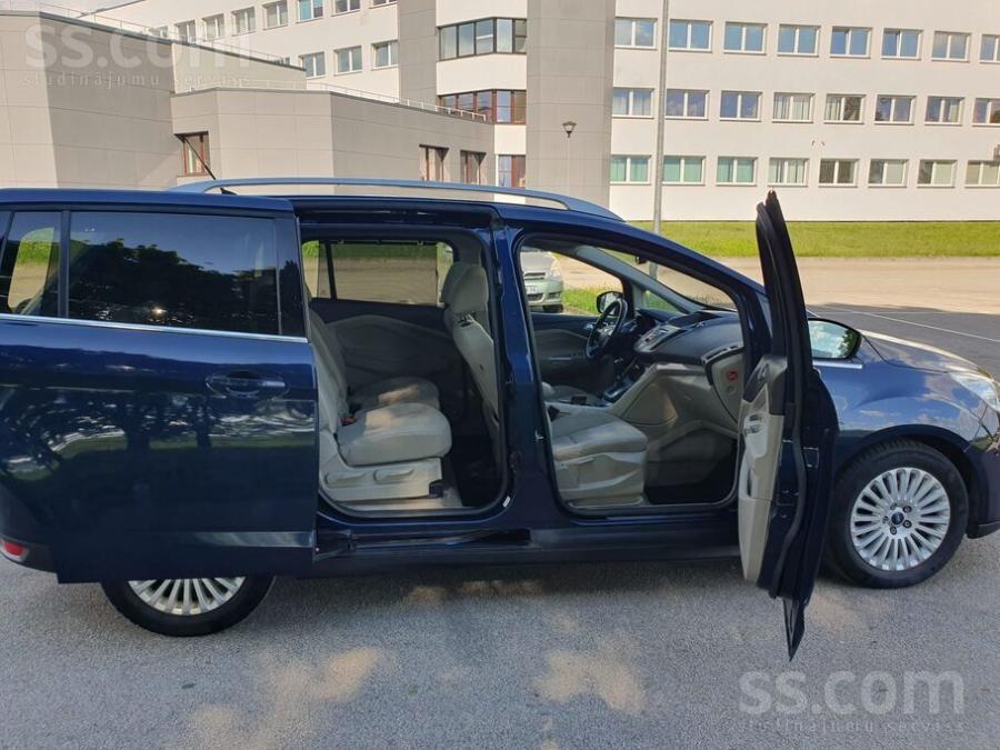 Zils Ford C-Max 2012 Daugavpils, ar dzinēja tilpumu 2.00 L un nobraukumu 0 tūkst. km par 4950 €, foto 12 vietnē AUTOMOTO.COM.LV
