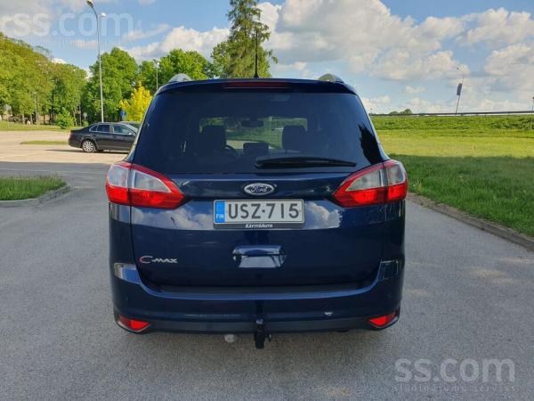 Blue Ford C-Max 2012 in Daugavpils, with an engine capacity of 2.00 L and mileage of 0 thousand km for 4500 €, photo 5 on AUTOMOTO.COM.LV