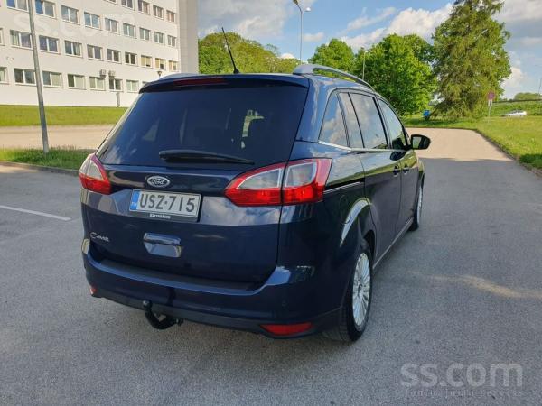 Blue Ford C-Max 2012 in Daugavpils, with an engine capacity of 2.00 L and mileage of 0 thousand km for 4500 €, photo 6 on AUTOMOTO.COM.LV