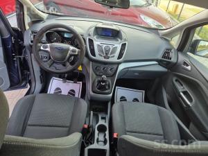 Blue Ford C-Max 2012 in Saldus, with an engine capacity of 2.00 L and mileage of 259 thousand km for 5150 €, photo 13 on AUTOMOTO.COM.LV