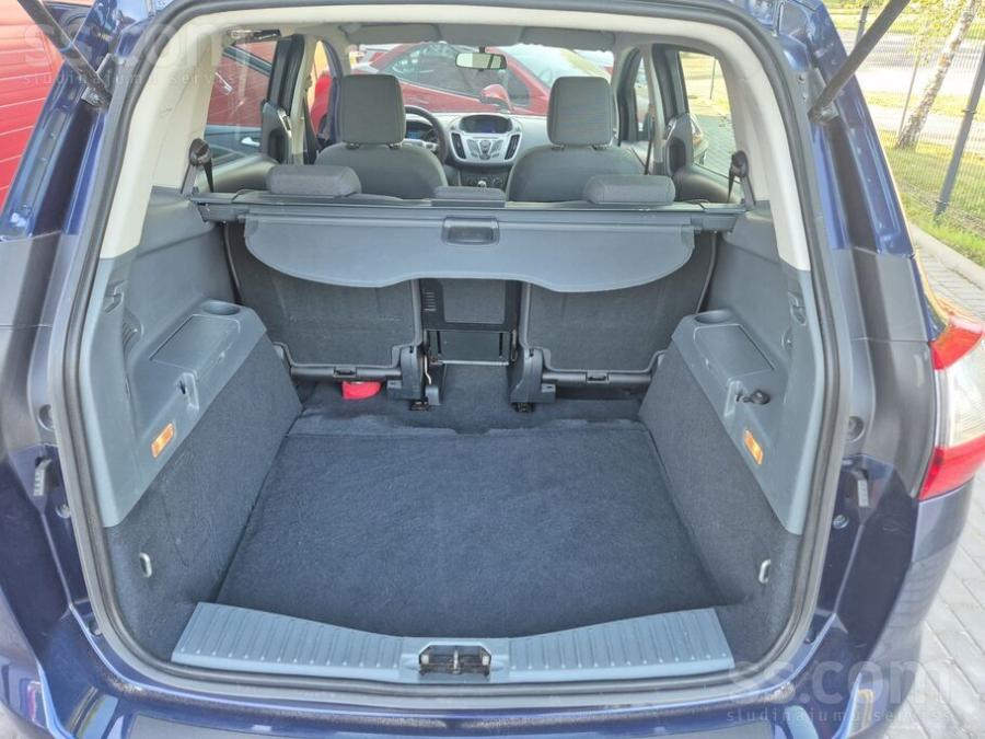 Blue Ford C-Max 2012 in Saldus, with an engine capacity of 2.00 L and mileage of 259 thousand km for 5150 €, photo 20 on AUTOMOTO.COM.LV