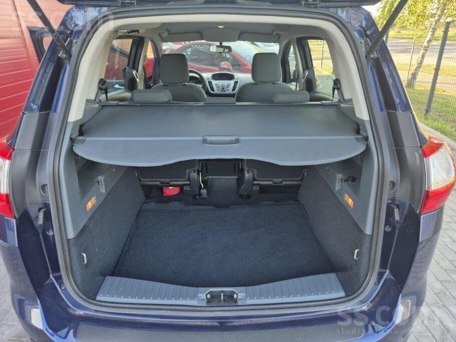 Blue Ford C-Max 2012 in Saldus, with an engine capacity of 2.00 L and mileage of 259 thousand km for 5150 €, photo 21 on AUTOMOTO.COM.LV
