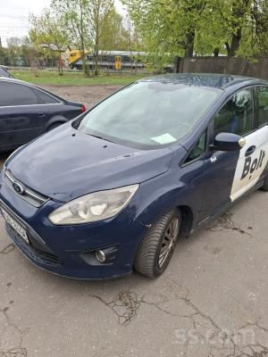 Blue Ford C-Max 2012 in Riga, with an engine capacity of 1.60 L and mileage of 0 thousand km for 1100 €, photo  on AUTOMOTO.COM.LV