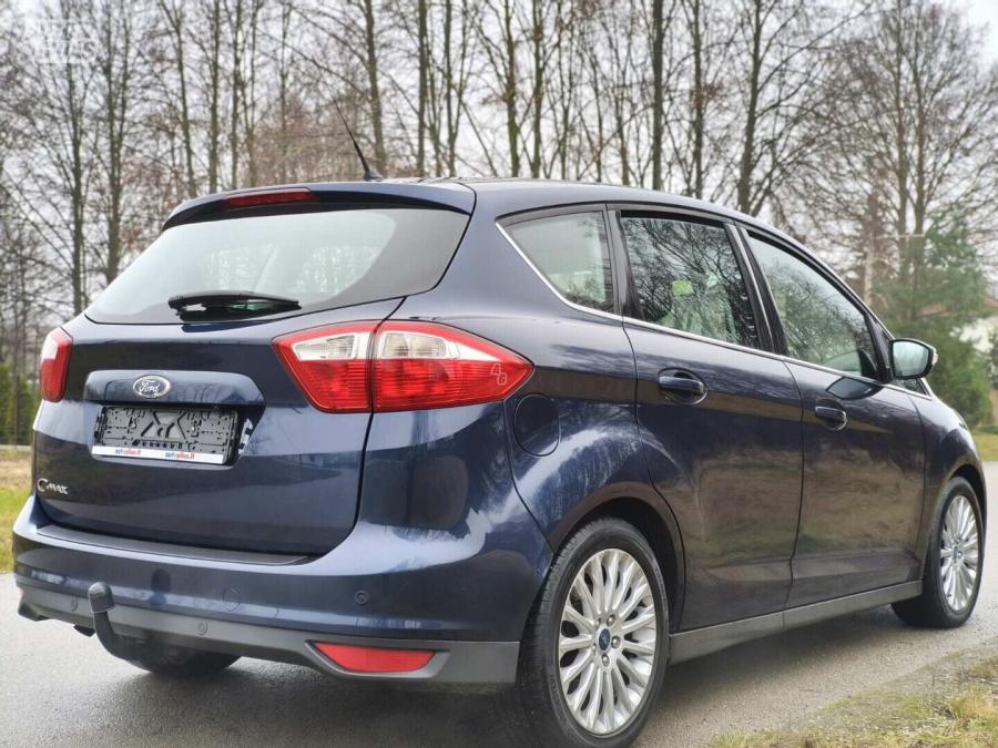 Blue Ford C-Max 2013 in Siauliai, with an engine capacity of 1.60 L and mileage of 273 thousand km for 4300 €, photo 6 on AUTOMOTO.COM.LV