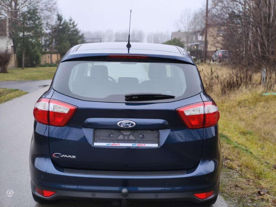 Blue Ford C-Max 2013 in Siauliai, with an engine capacity of 1.56 L and mileage of 273 thousand km for 4300 €, photo 6 on AUTOMOTO.COM.LV