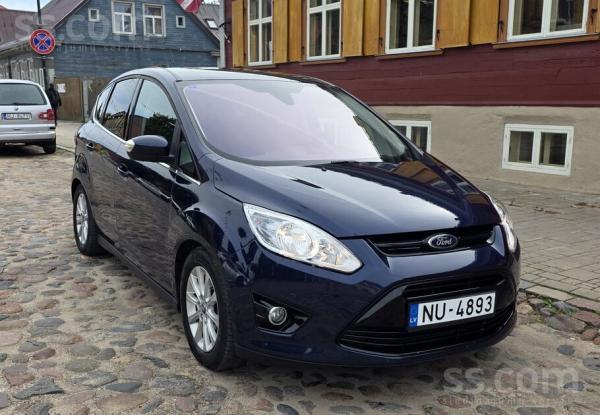 Blue Ford C-Max 2013 in Jelgava, with an engine capacity of 2.00 L and mileage of 0 thousand km for 3990 €, photo 5 on AUTOMOTO.COM.LV