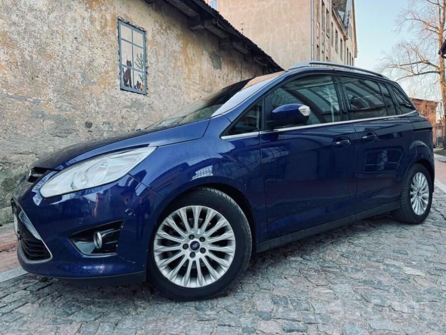 Blue Ford C-Max 2014 in Cesis, with an engine capacity of 2.00 L and mileage of 0 thousand km for 6500 €, photo 4 on AUTOMOTO.COM.LV
