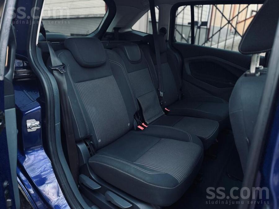 Blue Ford C-Max 2014 in Cesis, with an engine capacity of 2.00 L and mileage of 0 thousand km for 6500 €, photo 12 on AUTOMOTO.COM.LV