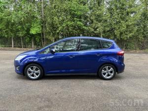 Zils Ford C-Max 2014 Ogre, ar dzinēja tilpumu 1.00 L un nobraukumu 224 tūkst. km par 4400 €, foto  vietnē AUTOMOTO.COM.LV
