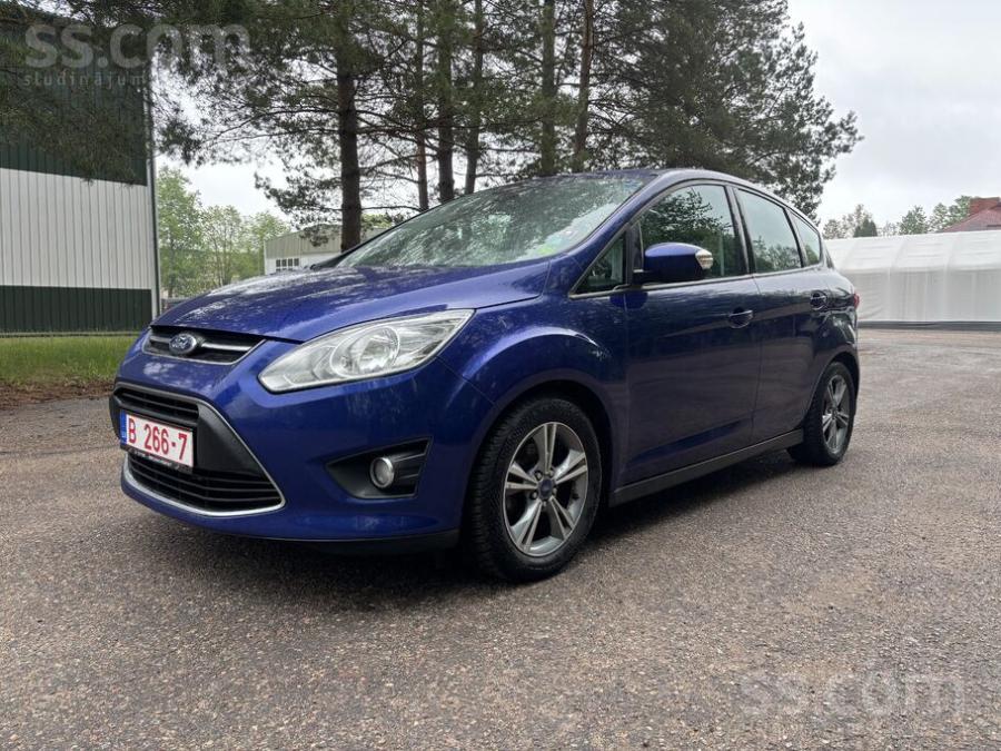 Zils Ford C-Max 2014 Ogre, ar dzinēja tilpumu 1.00 L un nobraukumu 224 tūkst. km par 4400 €, foto 4 vietnē AUTOMOTO.COM.LV