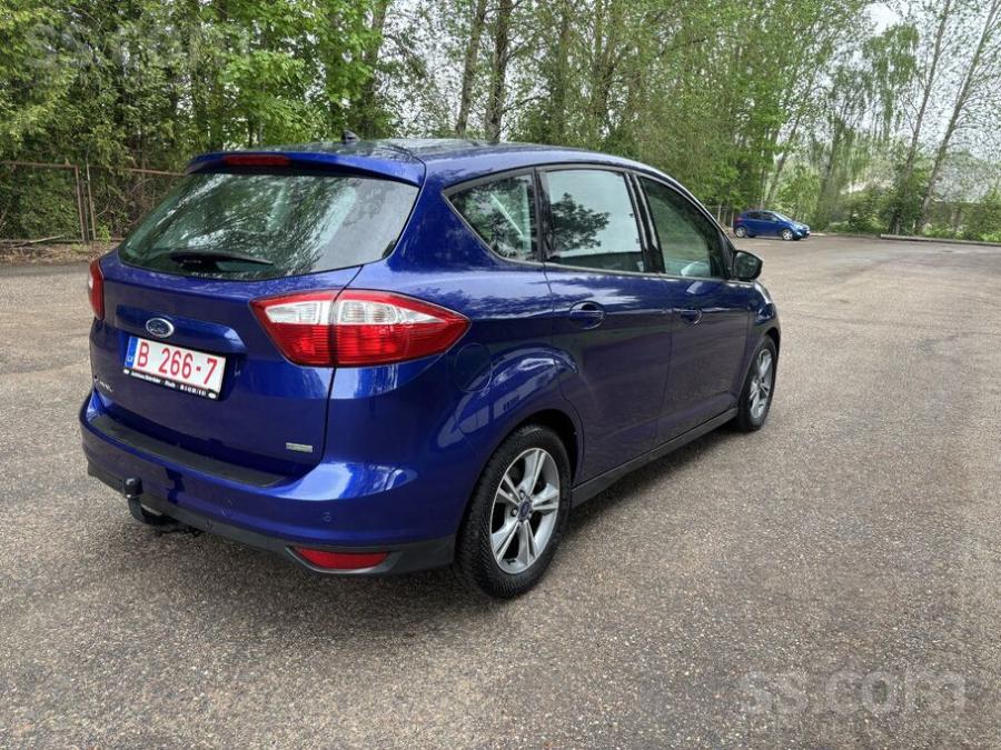 Zils Ford C-Max 2014 Ogre, ar dzinēja tilpumu 1.00 L un nobraukumu 224 tūkst. km par 4400 €, foto 9 vietnē AUTOMOTO.COM.LV
