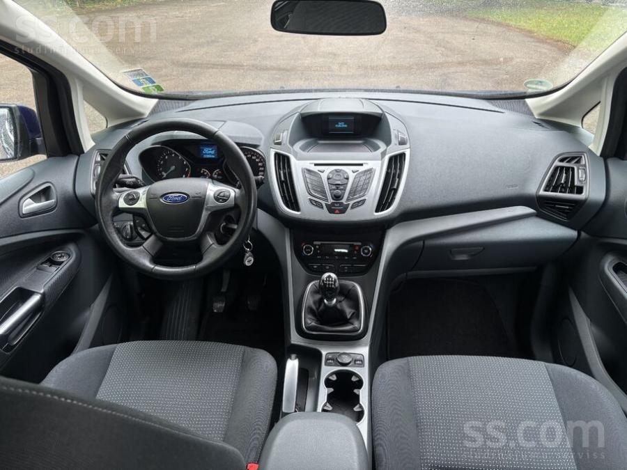 Zils Ford C-Max 2014 Ogre, ar dzinēja tilpumu 1.00 L un nobraukumu 224 tūkst. km par 4400 €, foto 10 vietnē AUTOMOTO.COM.LV