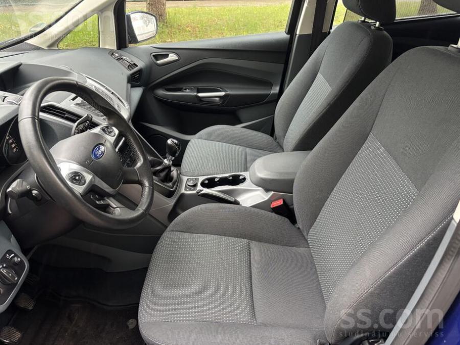 Zils Ford C-Max 2014 Ogre, ar dzinēja tilpumu 1.00 L un nobraukumu 224 tūkst. km par 4400 €, foto 12 vietnē AUTOMOTO.COM.LV