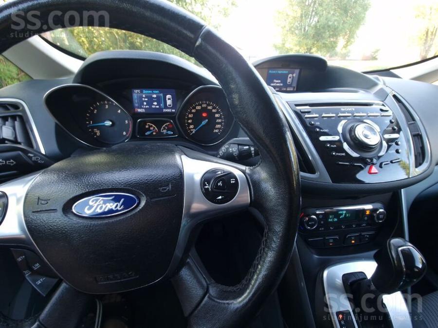 Blue Ford C-Max 2014 in Jelgava, with an engine capacity of 2.00 L and mileage of 205 thousand km for 5480 €, photo 8 on AUTOMOTO.COM.LV