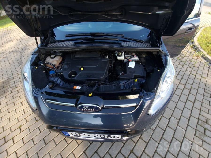 Blue Ford C-Max 2014 in Jelgava, with an engine capacity of 2.00 L and mileage of 205 thousand km for 5480 €, photo 12 on AUTOMOTO.COM.LV