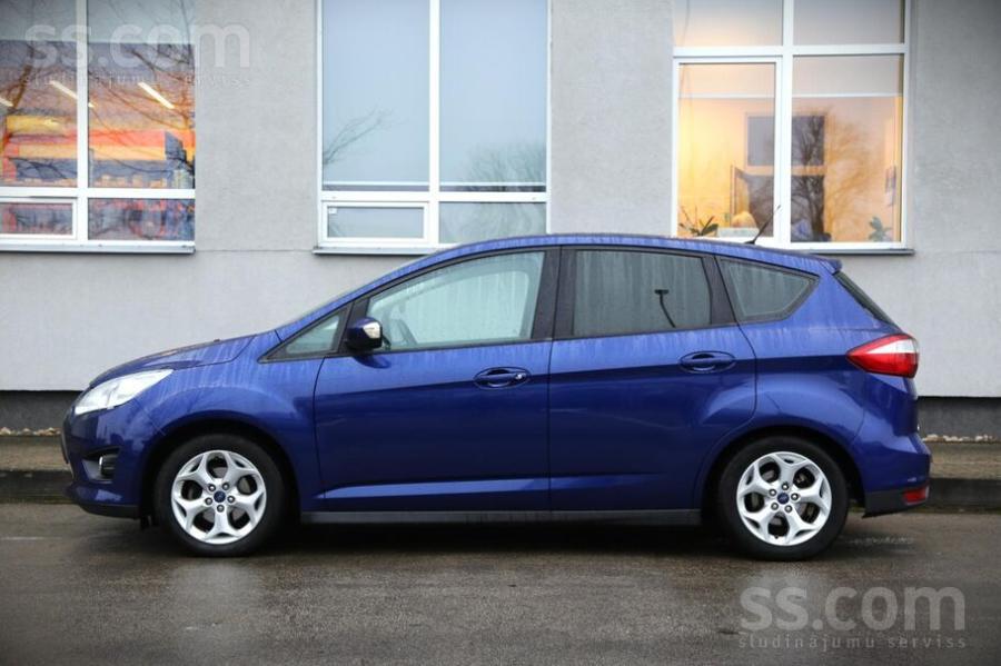 Blue Ford C-Max 2015 in Riga, with an engine capacity of 1.60 L and mileage of 205 thousand km for 4795 €, photo 2 on AUTOMOTO.COM.LV