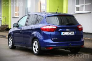 Blue Ford C-Max 2015 in Riga, with an engine capacity of 1.60 L and mileage of 205 thousand km for 4795 €, photo 5 on AUTOMOTO.COM.LV