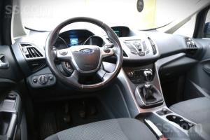 Blue Ford C-Max 2015 in Riga, with an engine capacity of 1.60 L and mileage of 205 thousand km for 4795 €, photo 9 on AUTOMOTO.COM.LV