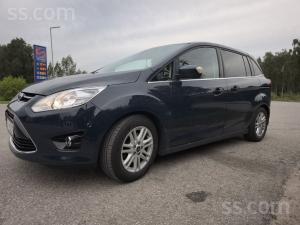 Blue Ford C-Max 2015 in Riga, with an engine capacity of 1.60 L and mileage of 290 thousand km for 4200 €, photo 3 on AUTOMOTO.COM.LV