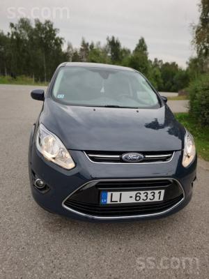 Blue Ford C-Max 2015 in Riga, with an engine capacity of 1.60 L and mileage of 290 thousand km for 4200 €, photo 4 on AUTOMOTO.COM.LV