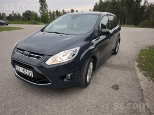 Blue Ford C-Max 2015 in Riga, with an engine capacity of 1.60 L and mileage of 290 thousand km for 4200 €, photo 6 on AUTOMOTO.COM.LV