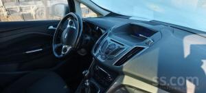 Blue Ford C-Max 2015 in Riga, with an engine capacity of 1.60 L and mileage of 290 thousand km for 4200 €, photo 12 on AUTOMOTO.COM.LV