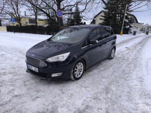 Zils Ford C-Max 2016 Kauņa, ar dzinēja tilpumu 2.00 L un nobraukumu 215 tūkst. km par 6999 €, foto  vietnē AUTOMOTO.COM.LV