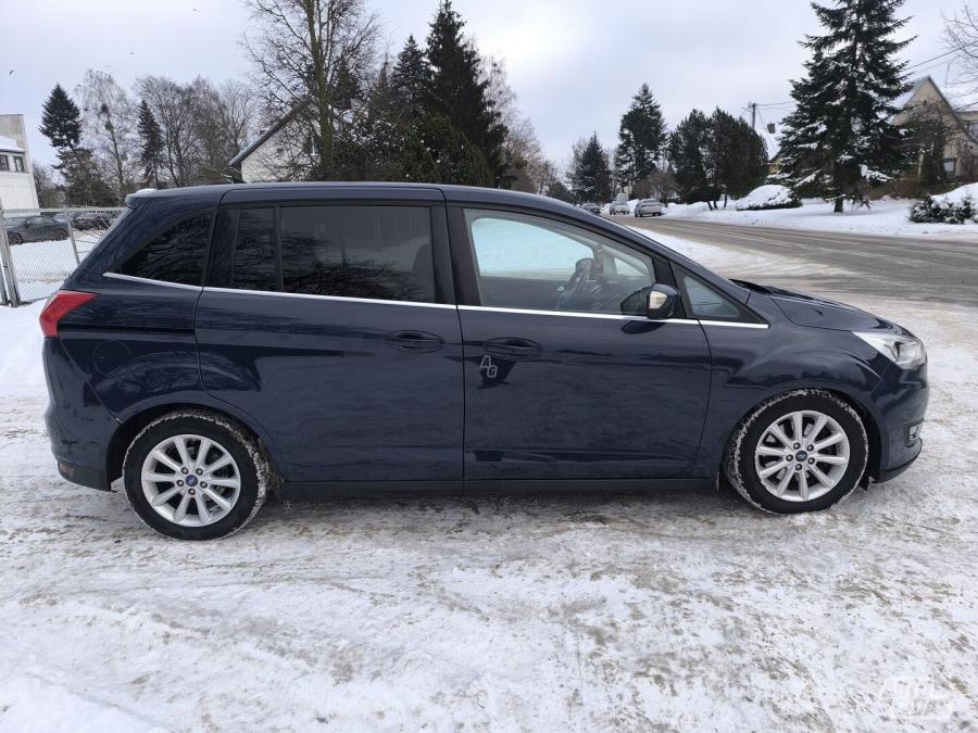 Zils Ford C-Max 2016 Kauņa, ar dzinēja tilpumu 2.00 L un nobraukumu 215 tūkst. km par 6999 €, foto 5 vietnē AUTOMOTO.COM.LV