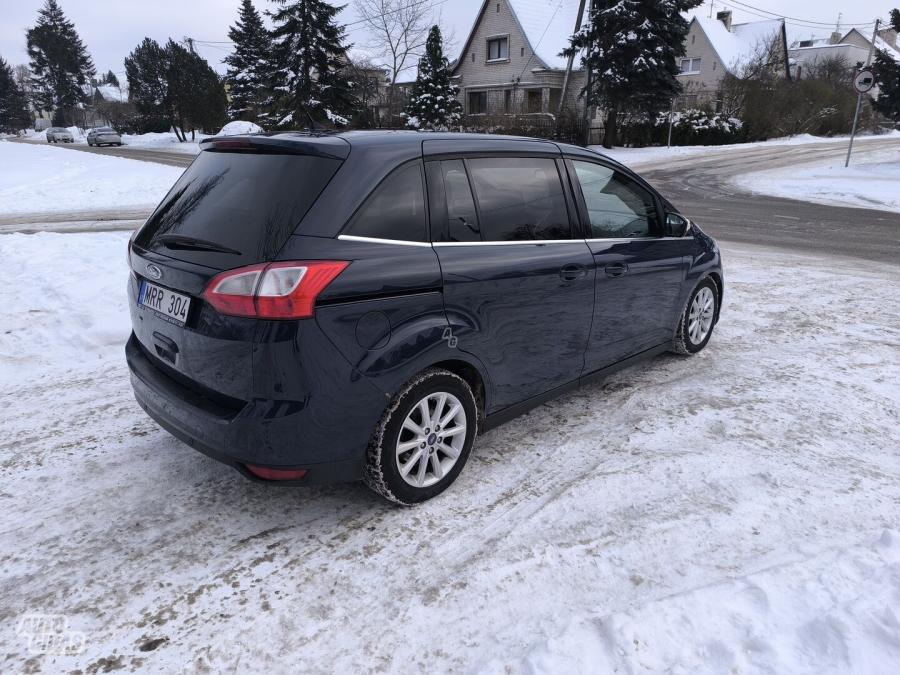 Zils Ford C-Max 2016 Kauņa, ar dzinēja tilpumu 2.00 L un nobraukumu 215 tūkst. km par 6999 €, foto 8 vietnē AUTOMOTO.COM.LV