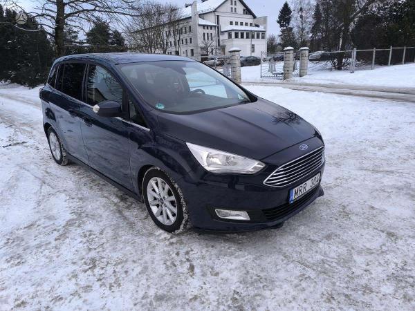 Blue Ford C-Max 2016 in Kaunas, with an engine capacity of 2.00 L and mileage of 215 thousand km for 6999 €, photo 3 on AUTOMOTO.COM.LV