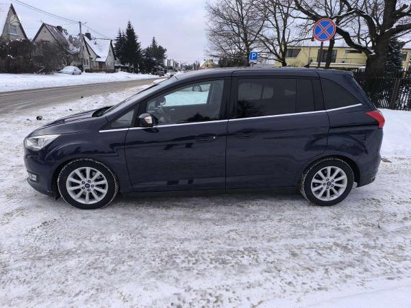 Blue Ford C-Max 2016 in Kaunas, with an engine capacity of 2.00 L and mileage of 215 thousand km for 6999 €, photo 4 on AUTOMOTO.COM.LV