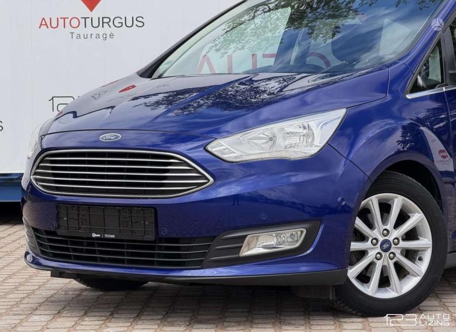 Blue Ford C-Max 2016 in Taurage, with an engine capacity of 1.00 L and mileage of 136 thousand km for 4900 €, photo 3 on AUTOMOTO.COM.LV