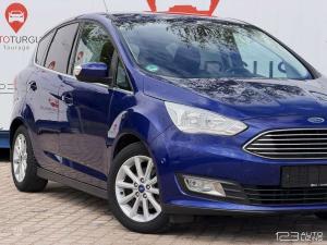 Blue Ford C-Max 2016 in Taurage, with an engine capacity of 1.00 L and mileage of 136 thousand km for 4900 €, photo 6 on AUTOMOTO.COM.LV