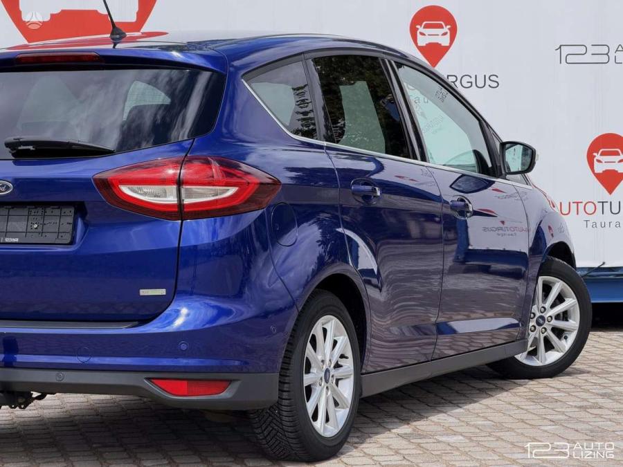 Blue Ford C-Max 2016 in Taurage, with an engine capacity of 1.00 L and mileage of 136 thousand km for 4900 €, photo 10 on AUTOMOTO.COM.LV