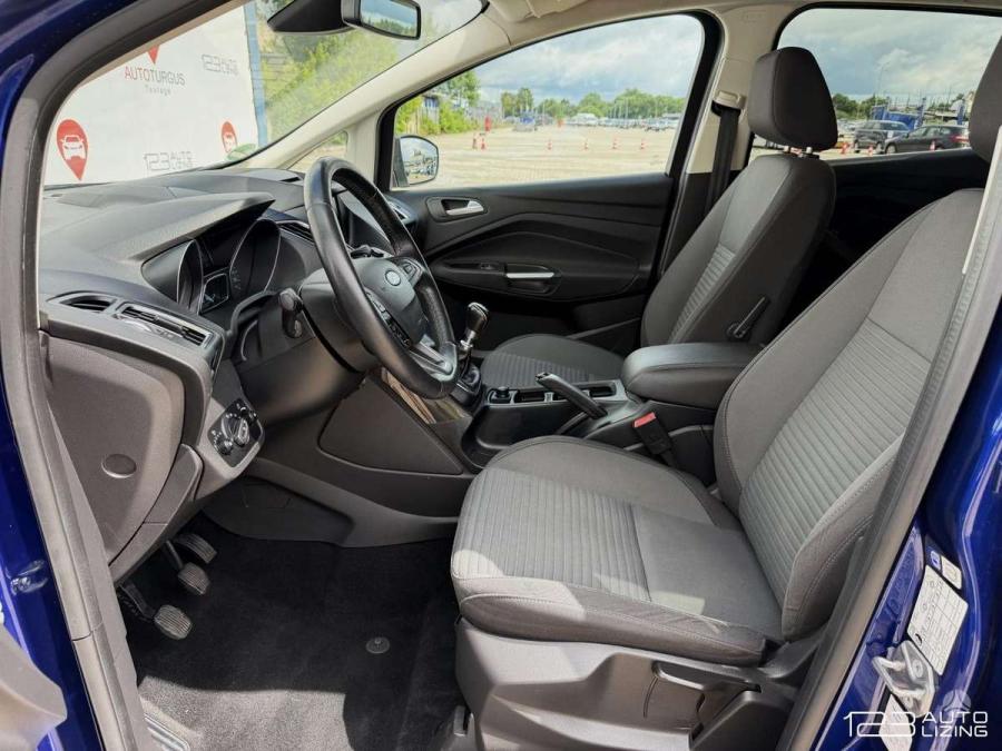 Blue Ford C-Max 2016 in Taurage, with an engine capacity of 1.00 L and mileage of 136 thousand km for 4900 €, photo 12 on AUTOMOTO.COM.LV