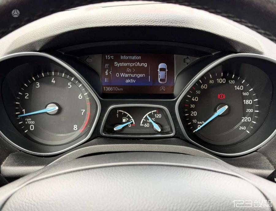 Blue Ford C-Max 2016 in Taurage, with an engine capacity of 1.00 L and mileage of 136 thousand km for 4900 €, photo 21 on AUTOMOTO.COM.LV
