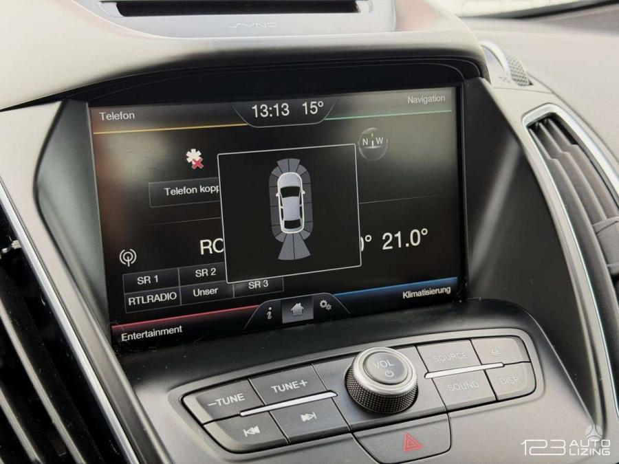 Blue Ford C-Max 2016 in Taurage, with an engine capacity of 1.00 L and mileage of 136 thousand km for 4900 €, photo 23 on AUTOMOTO.COM.LV