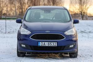 Blue Ford C-Max 2018 in Riga, with an engine capacity of 1.00 L and mileage of 224 thousand km for 7990 €, photo 3 on AUTOMOTO.COM.LV