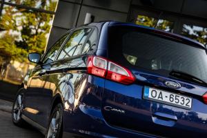 Blue Ford C-Max 2018 in Riga, with an engine capacity of 1.00 L and mileage of 224 thousand km for 7990 €, photo 32 on AUTOMOTO.COM.LV