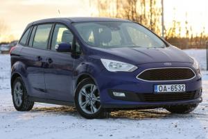 Blue Ford C-Max 2018 in Riga, with an engine capacity of 1.00 L and mileage of 224 thousand km for 7990 €, photo 51 on AUTOMOTO.COM.LV