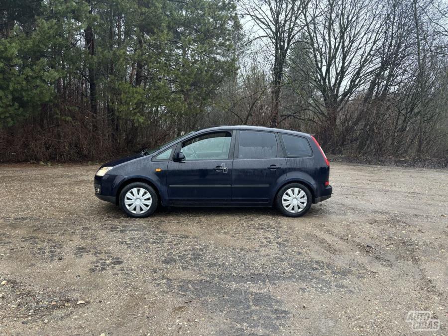 Blue Ford C-Max 2006 in Anyksciai, with an engine capacity of 1.60 L and mileage of 204 thousand km for 800 €, photo 2 on AUTOMOTO.COM.LV